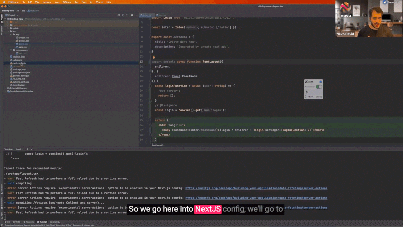 Building a bidding system with NextJS - Novu