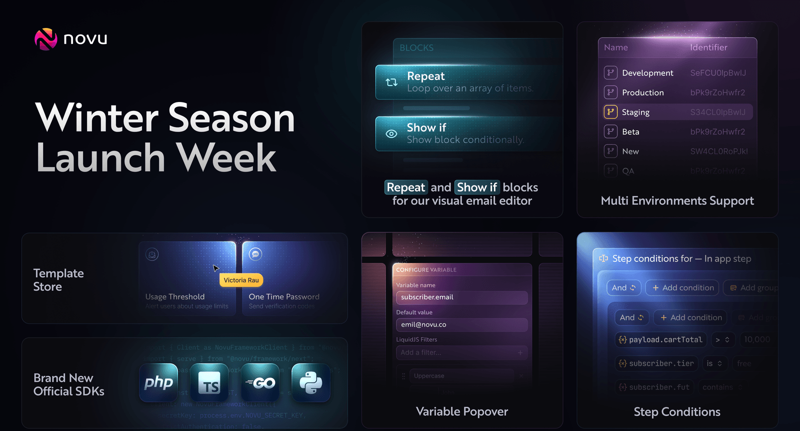 2025 Winter Season Launch Week - Novu